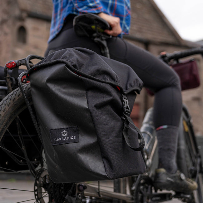 Handcrafted Bike Bags - Panniers & Saddle Bags – Carradice