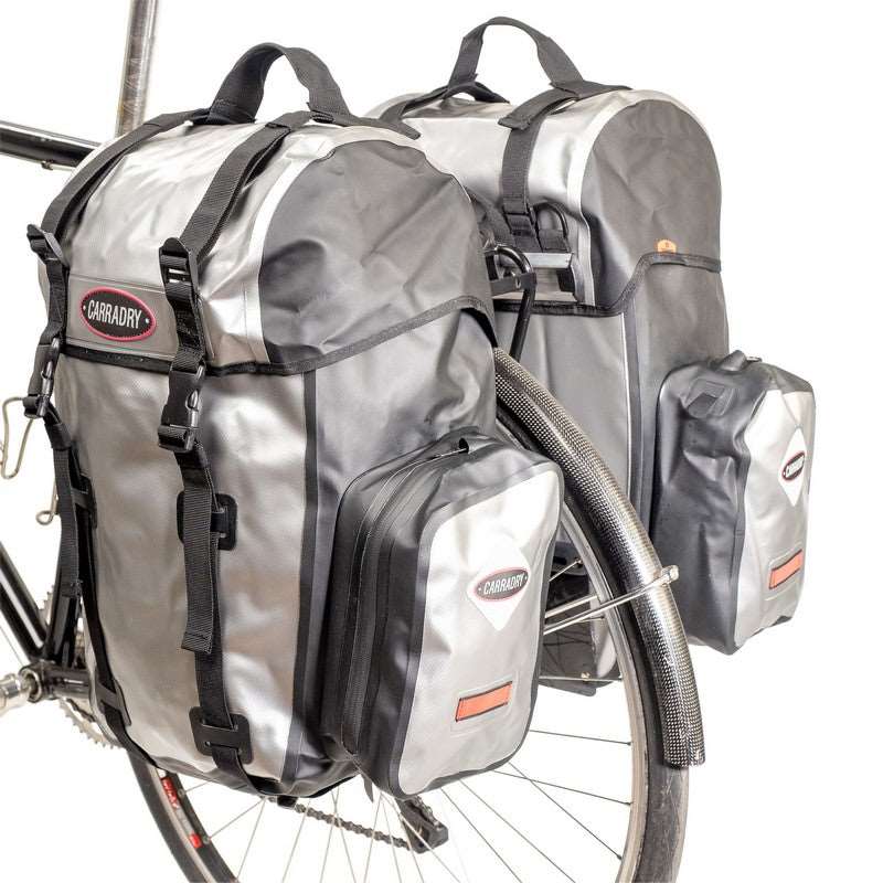 Easy Attachment Rear Touring Pannier Bag (Pair) - Carradice