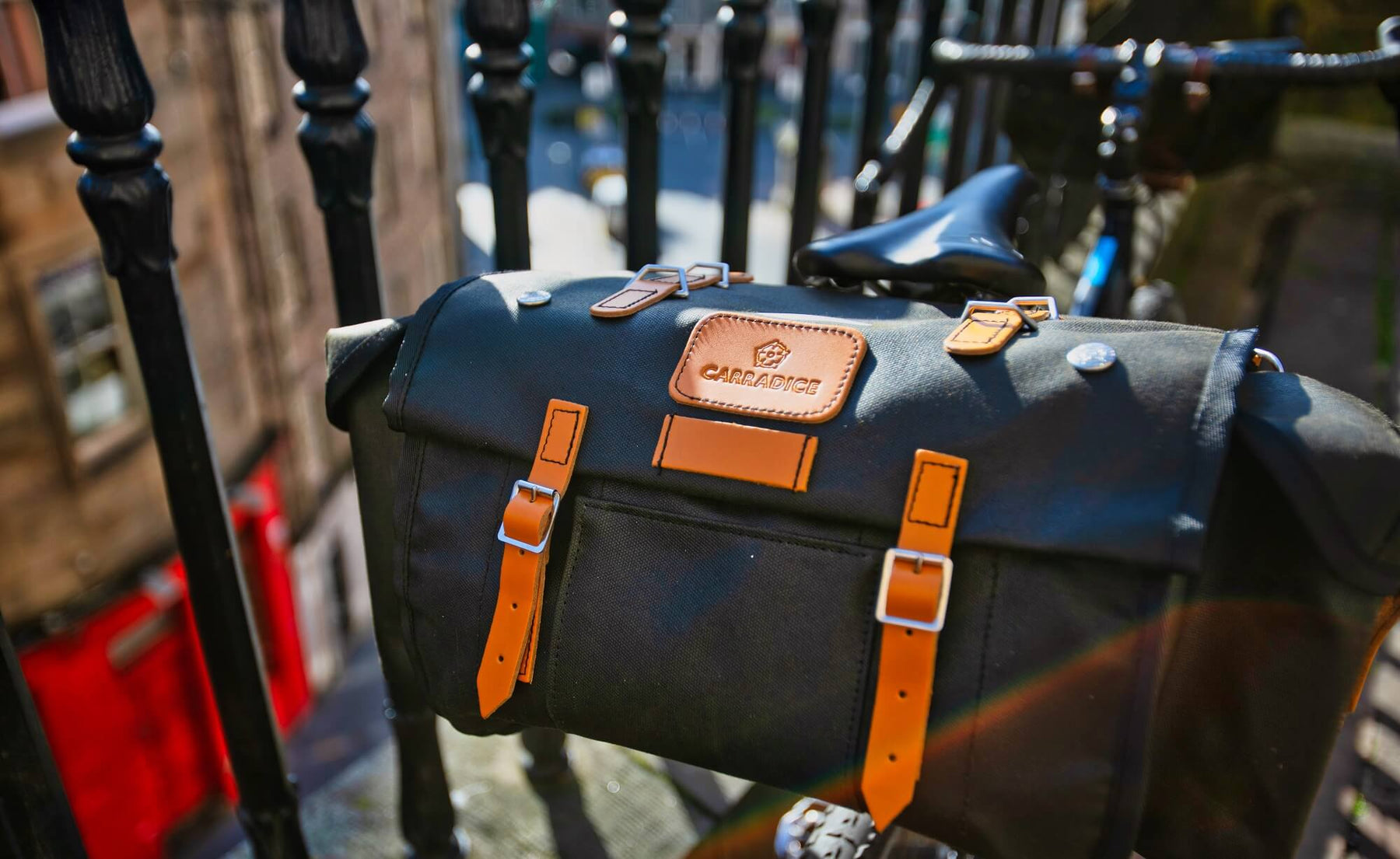 Handcrafted Bike Bags - Bike Panniers & Saddle Bags – Carradice ...