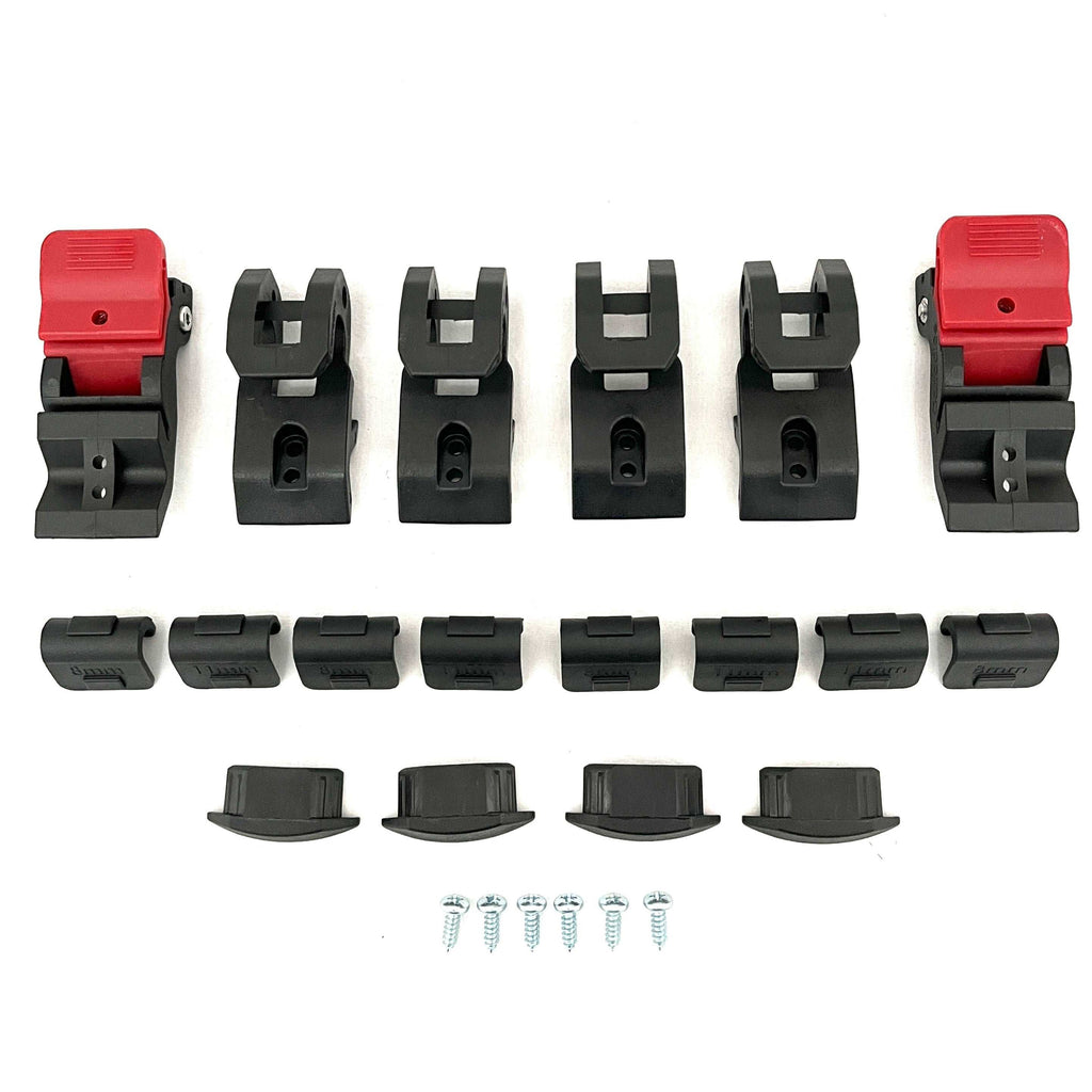 Pannier Rack Clips (Complete System) - Carradice