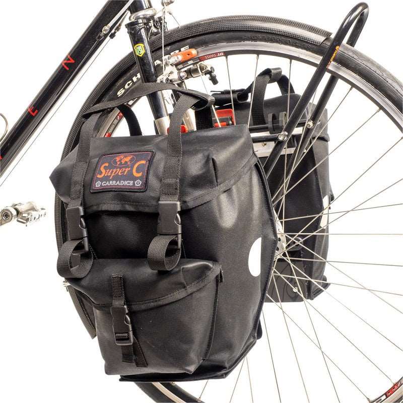 Super C Front/Universal Panniers Pair (28 Ltr Capacity) - Carradice ...