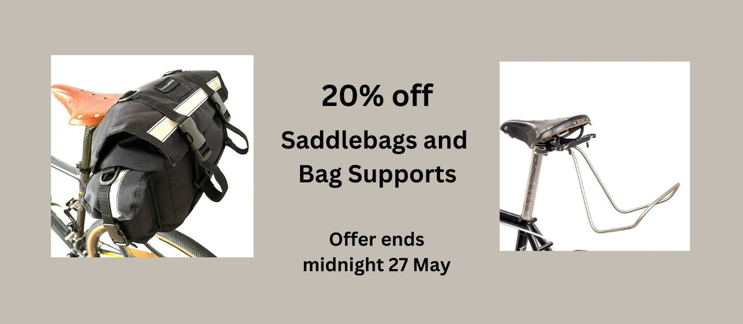 Handcrafted Bike Bags - Bike Panniers & Saddle Bags – Carradice