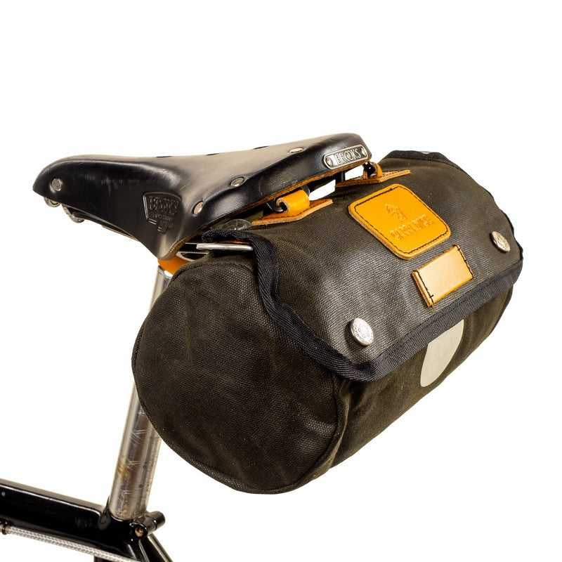 Waterproof Zipped Roll Saddle bag For Bicycle - Carradice
