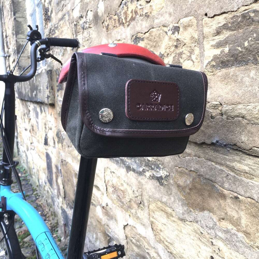 Sturdy Bike Saddle Bags (Easy-to-attach) - Carradice