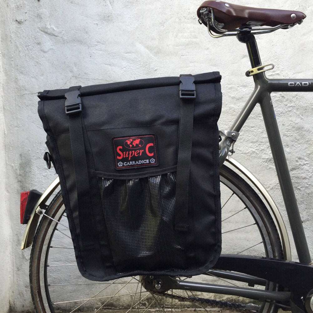Super C Bike Pannier Bag (W/ Shoulder Strap) - Carradice